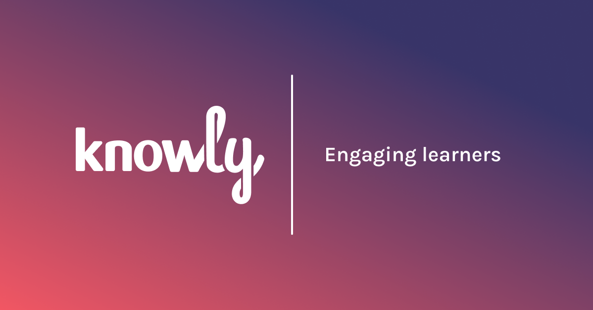 Knowly: Engagera utbildningsdeltagare